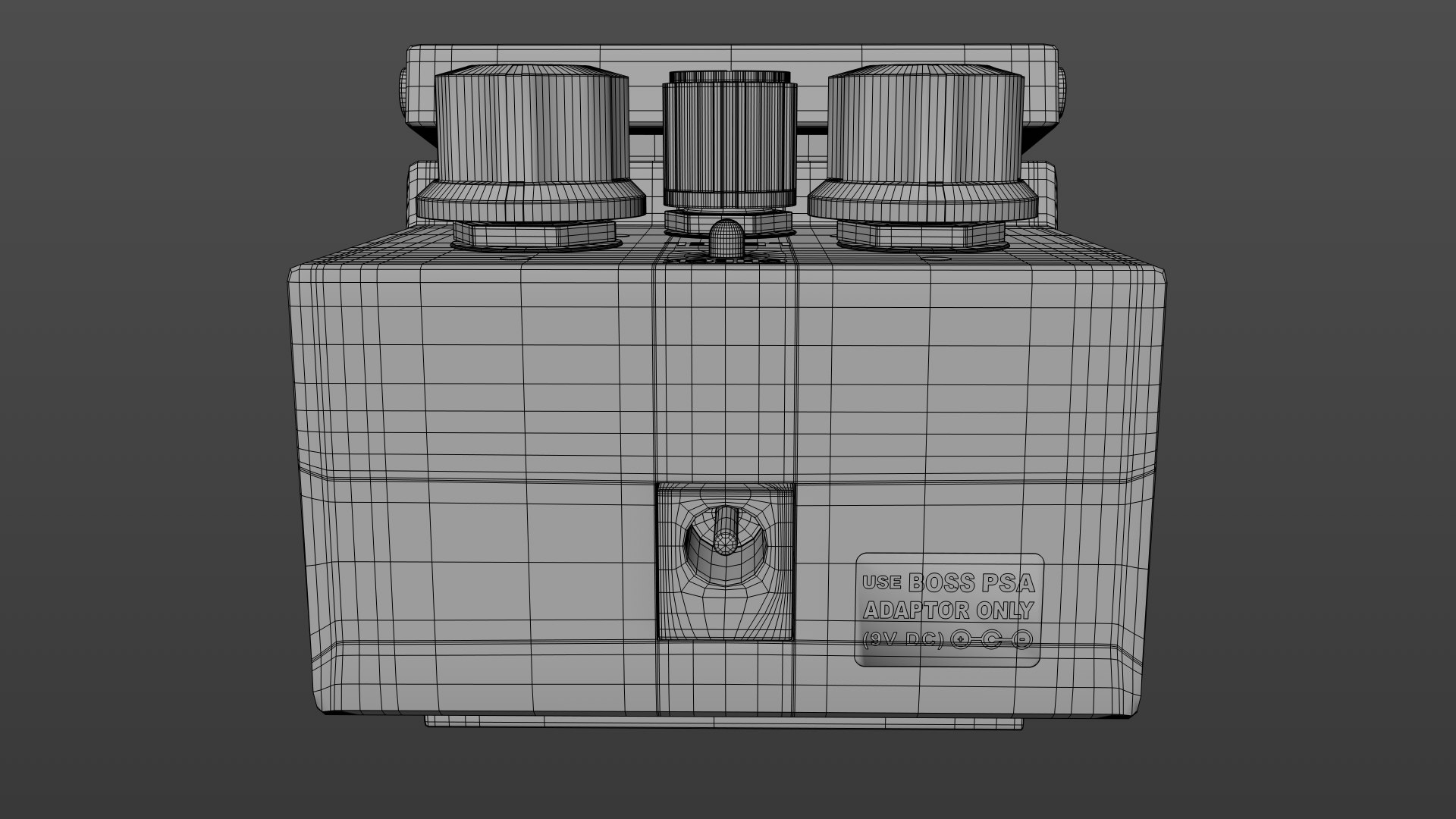 Boss Guitar Fx 3D Model - TurboSquid 1651127