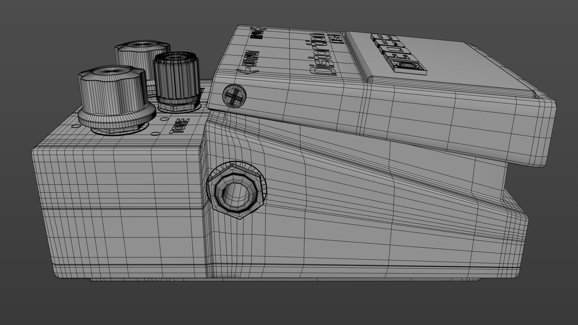 Boss Guitar Fx 3D Model - TurboSquid 1651127