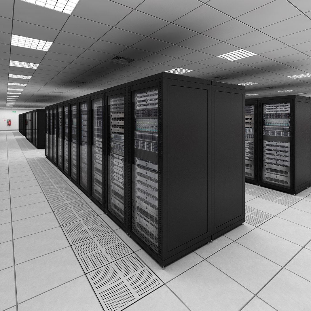 Data Server Center Dell 3d Model
