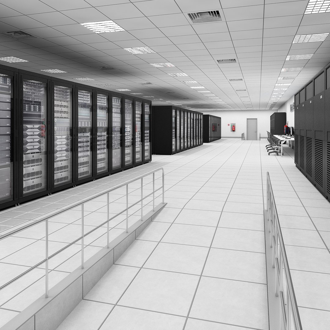 Data Server Center Dell 3d Model