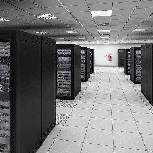 data server center dell 3d model