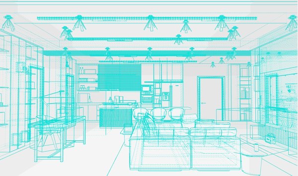 Wohnungsinnenraum 3D-Modell 3D-Modell - TurboSquid 1792090