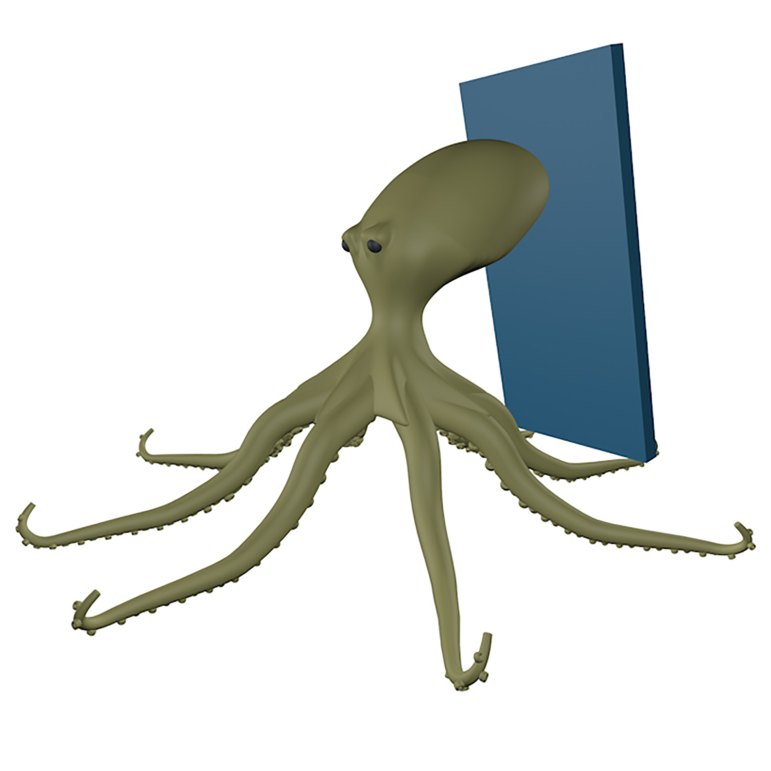 3D Octopus mobile phone holder - TurboSquid 1837790