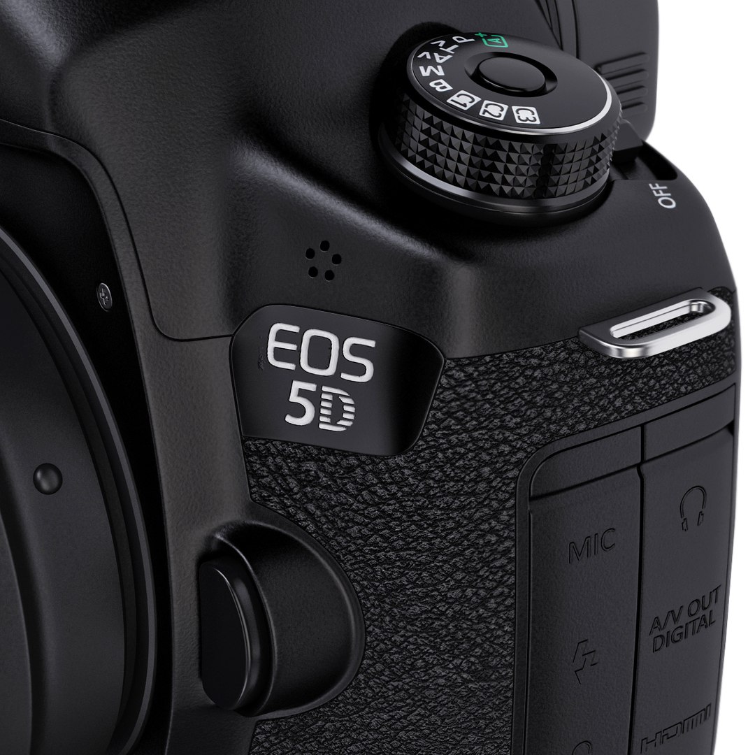 Canon eos 5d mark iii 3D model - TurboSquid 1191679