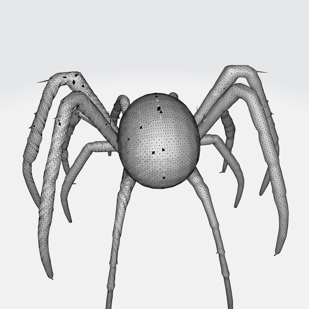 3D Spider Model With Glowing Eyes - TurboSquid 2331638