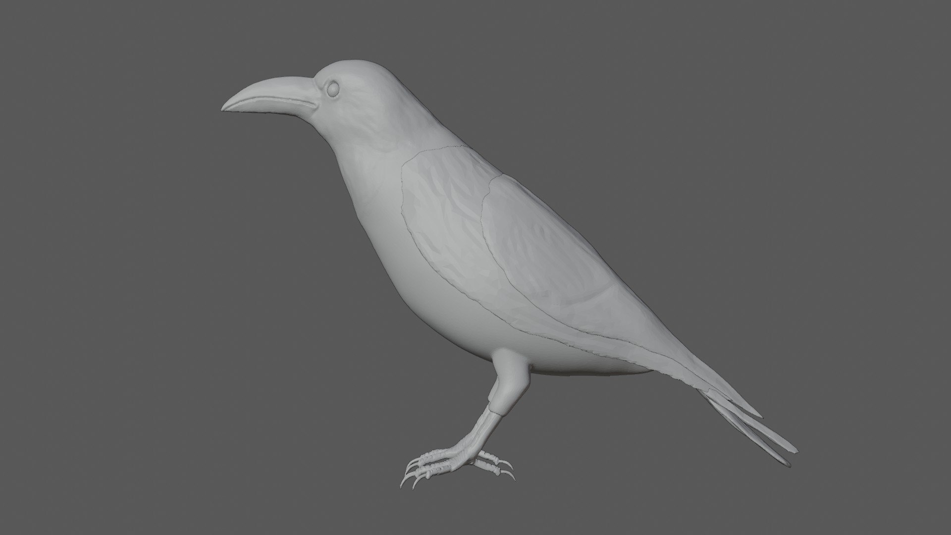 3D Fully Rigged Low Poly Raven Black Crow - TurboSquid 1757875