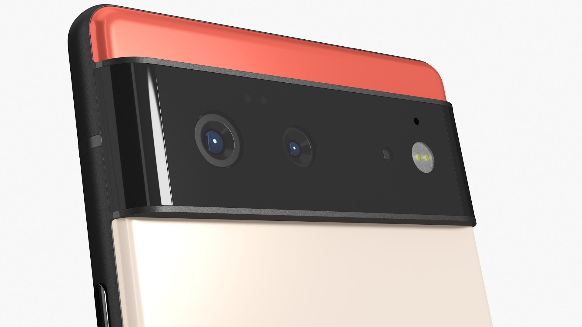 3D Google Pixel 6 Kinda Coral - TurboSquid 1806280