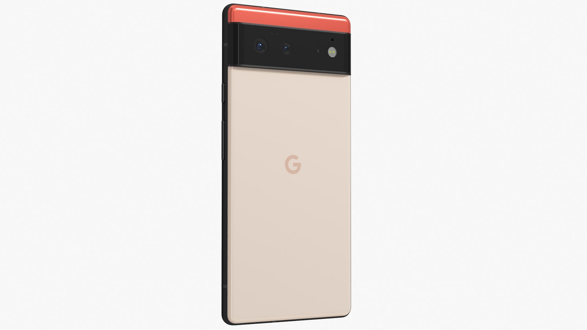 3D Google Pixel 6 Kinda Coral - TurboSquid 1806280