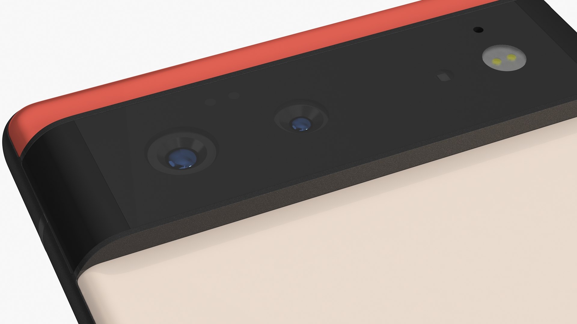 3D Google Pixel 6 Kinda Coral - TurboSquid 1806280