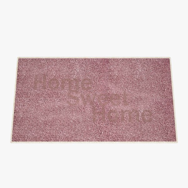 3d model door mat 1