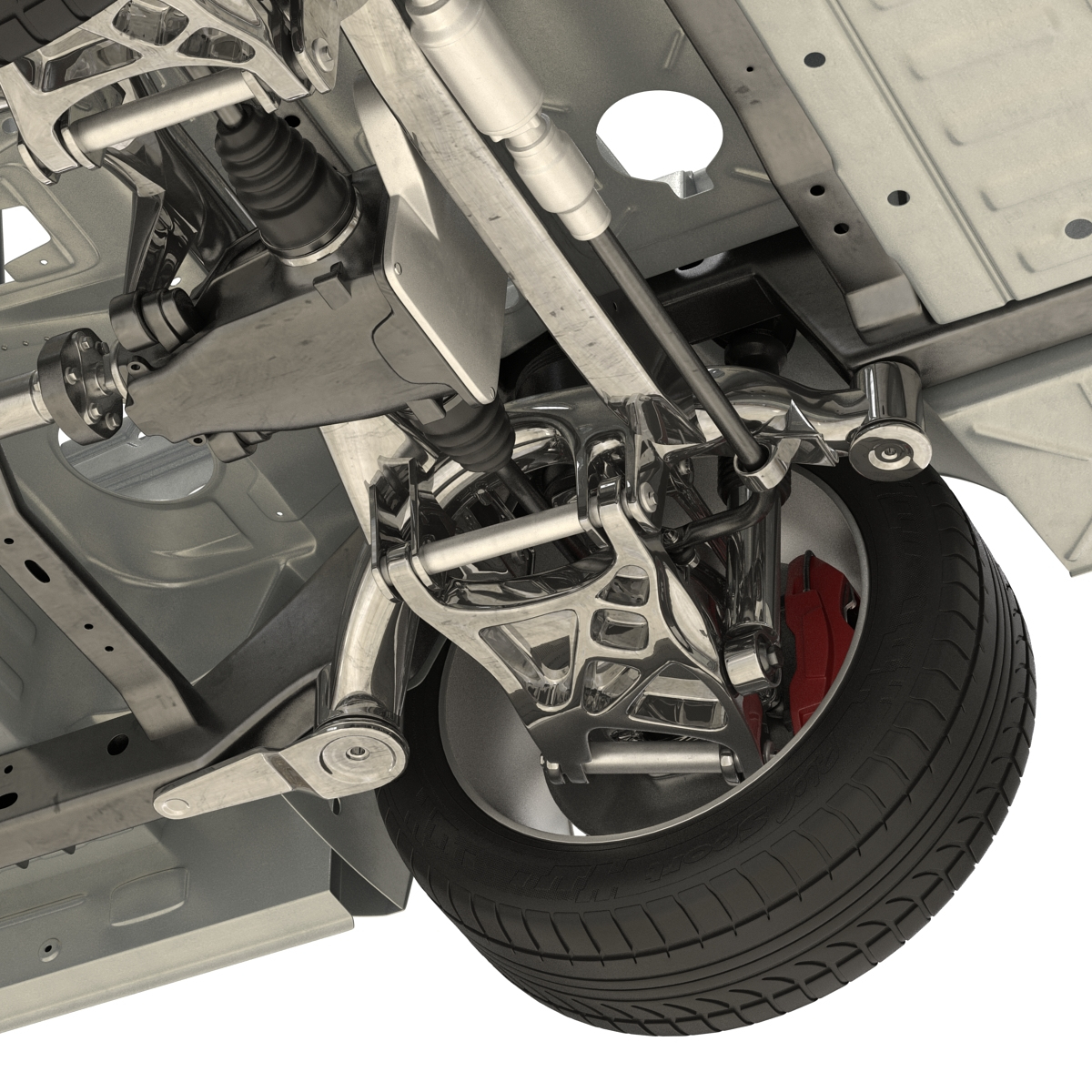 3D suv frame chassis rigged model - TurboSquid 1504534