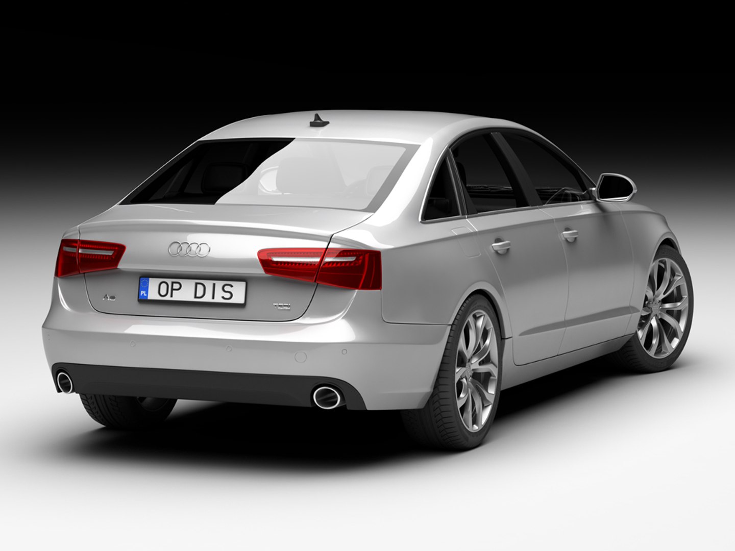 Audi A6 2012 3d Model