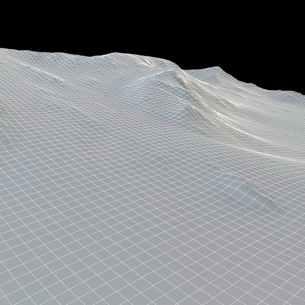 3d terrain model