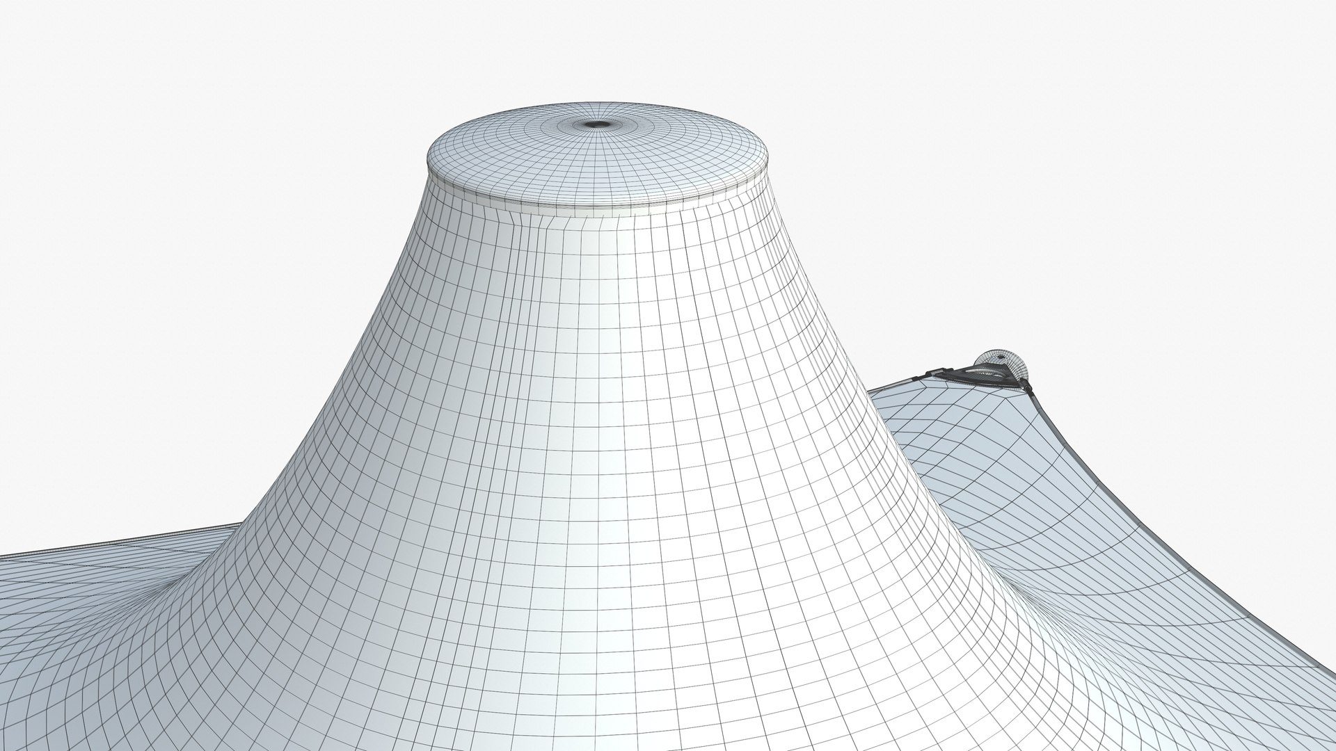 3D Tensile Structures Conical - TurboSquid 1825991