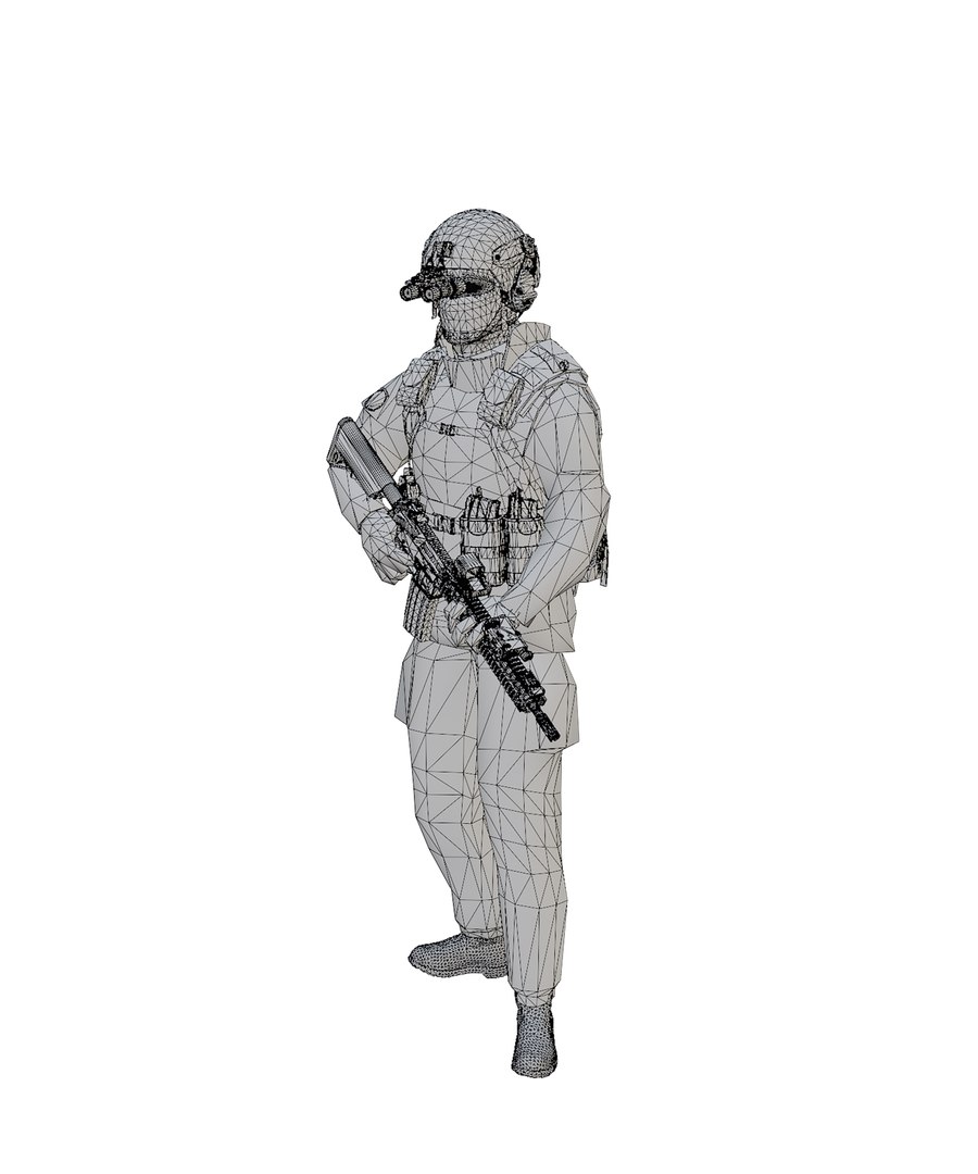 Special Forces 3D Model - TurboSquid 2459934