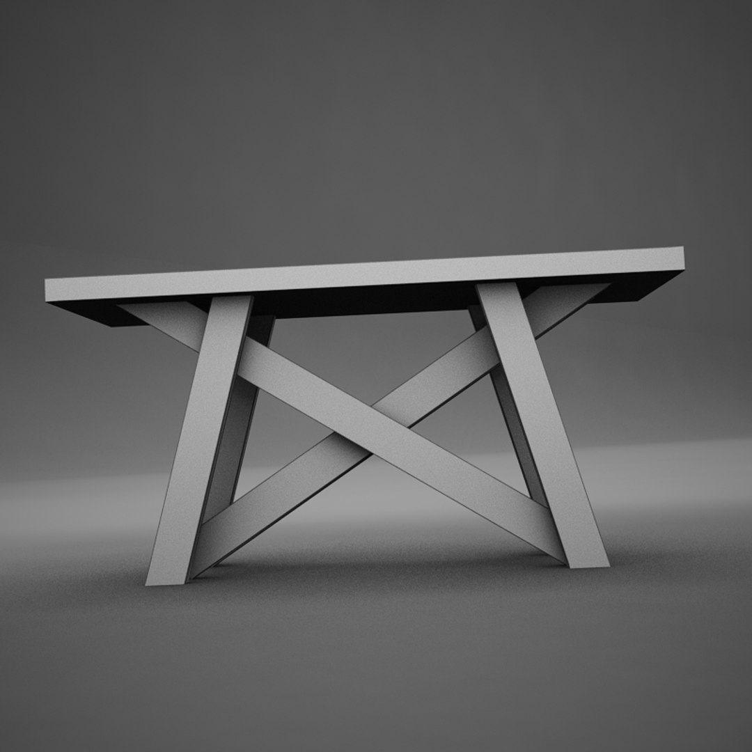 3d Model Dining Room Buffet Table