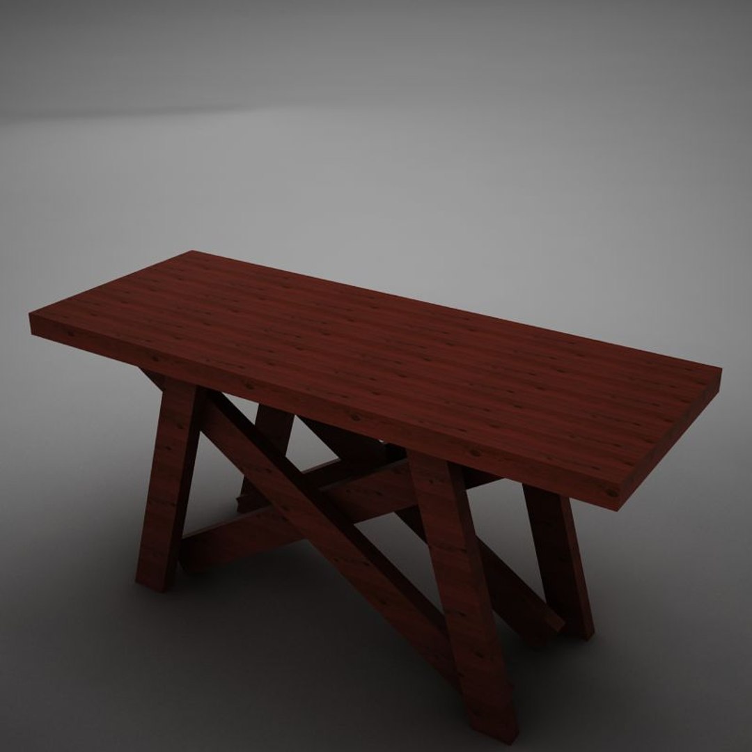 3d Model Dining Room Buffet Table