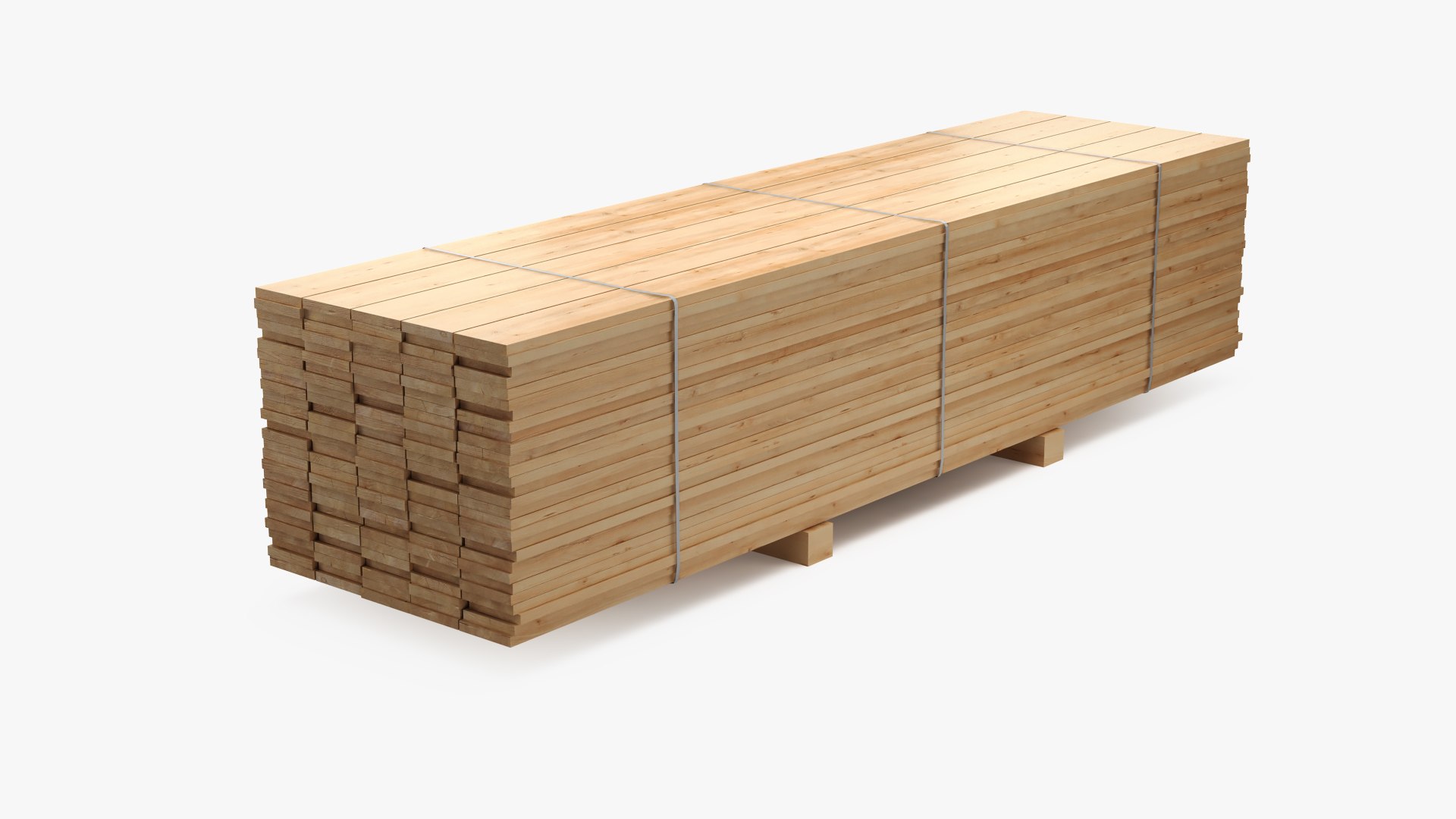 Pallet Pine Timber Model - TurboSquid 1570971