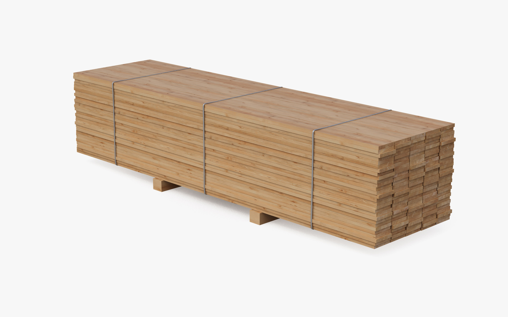 Pallet Pine Timber Model - TurboSquid 1570971