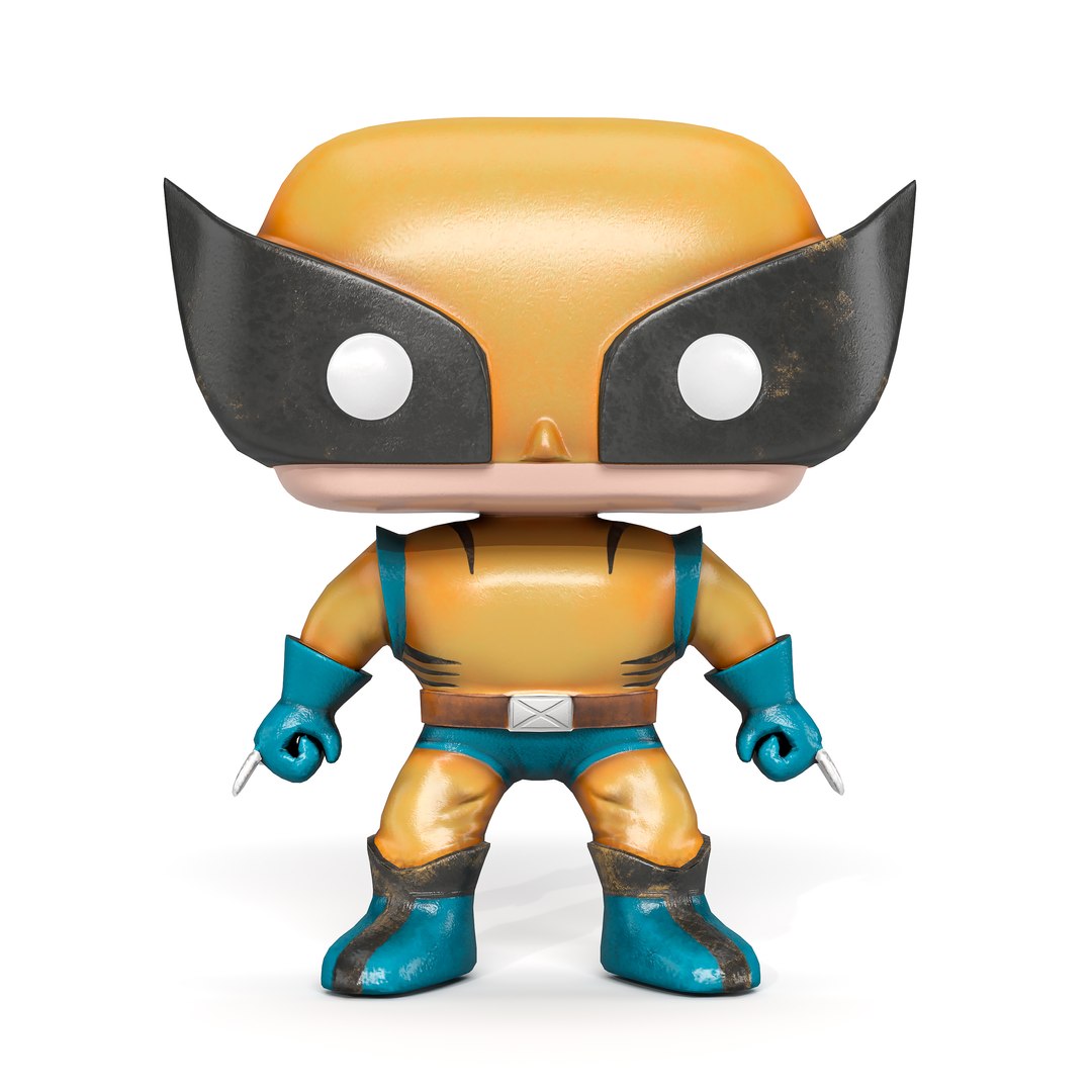 3 Funko Pop Set Of Toys 3D - TurboSquid 1724552