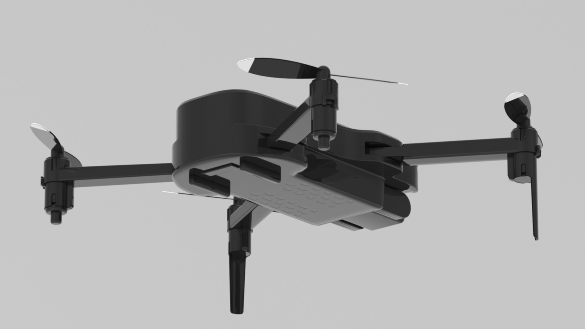 3D FPV Camera Drones With Carrying Case - TurboSquid 2215559