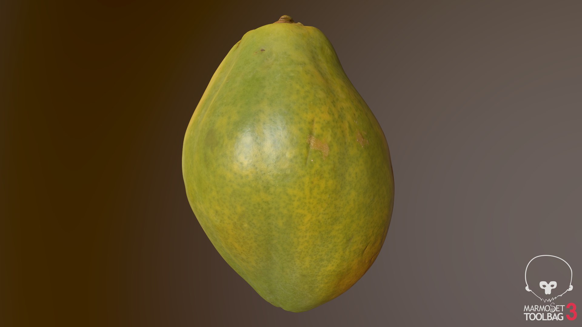 Papaya 3D Model - TurboSquid 1730452