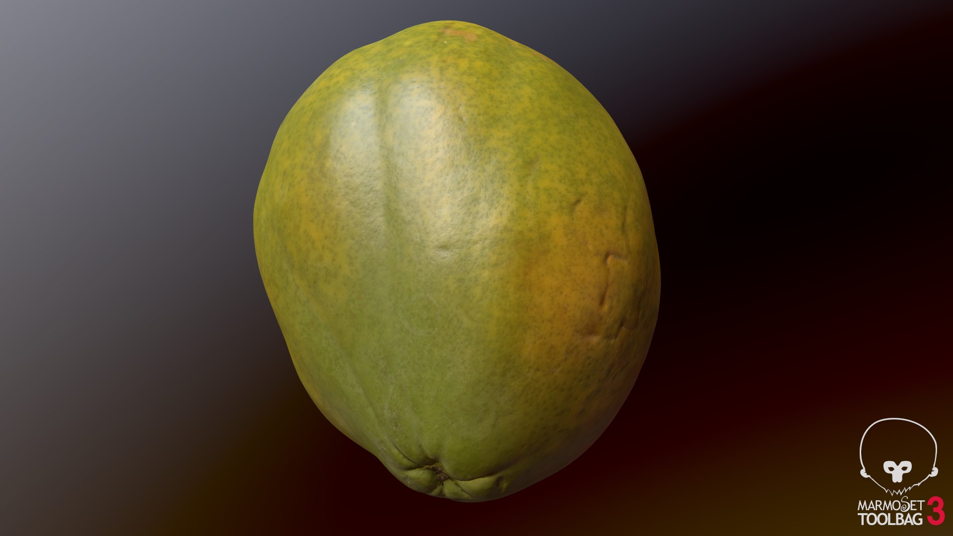 Papaya 3D Model - TurboSquid 1730452