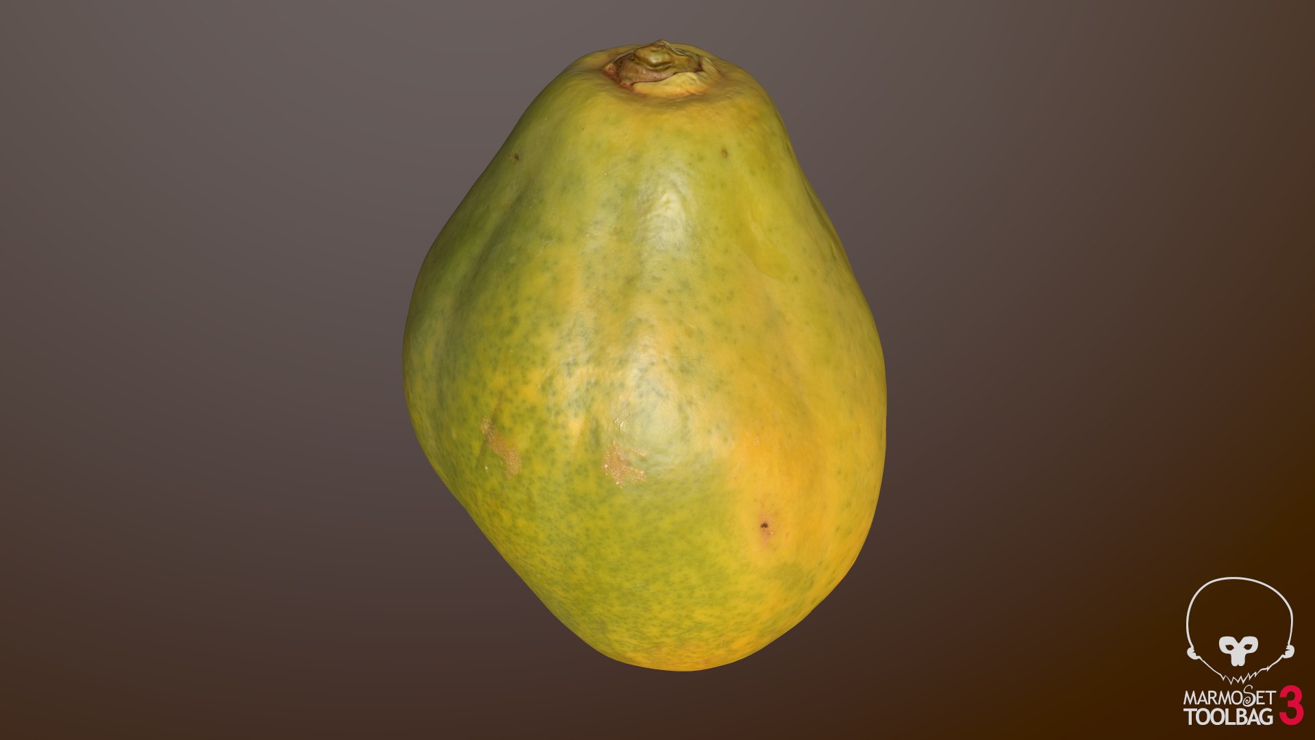 Papaya 3D Model - TurboSquid 1730452