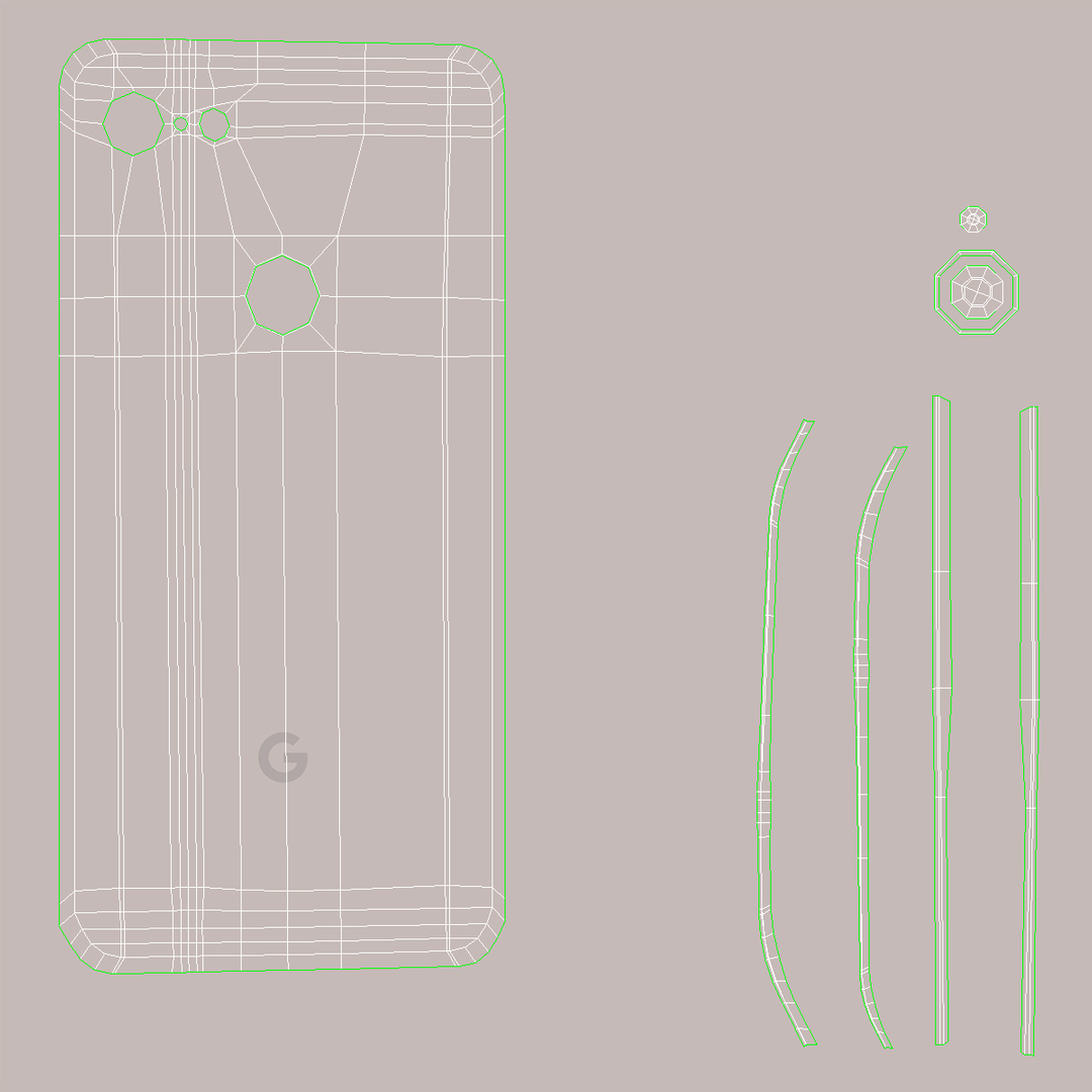 3D pixel 3 xl 3xl - TurboSquid 1396137