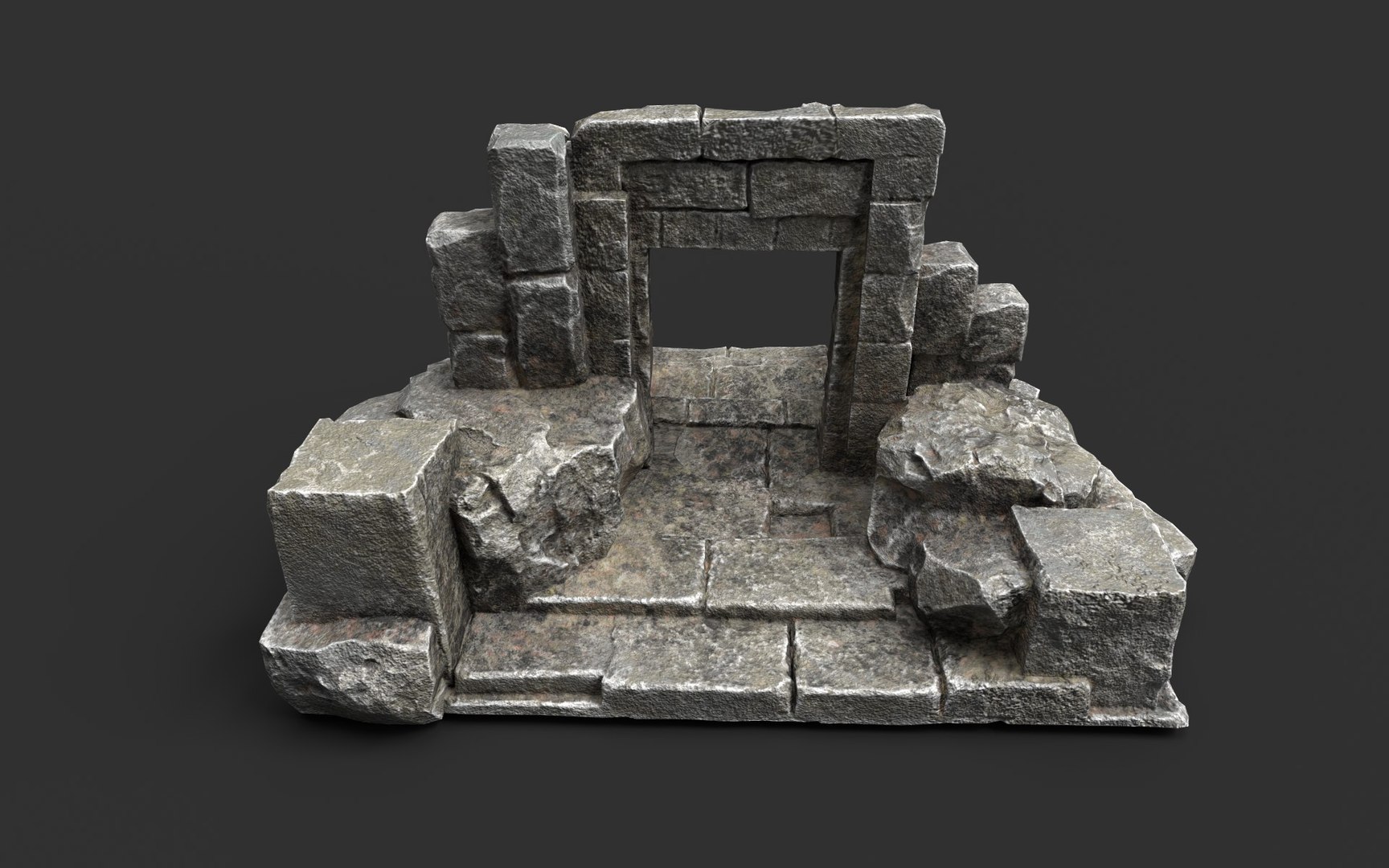 Ancient Gate 3D Model - TurboSquid 1768348