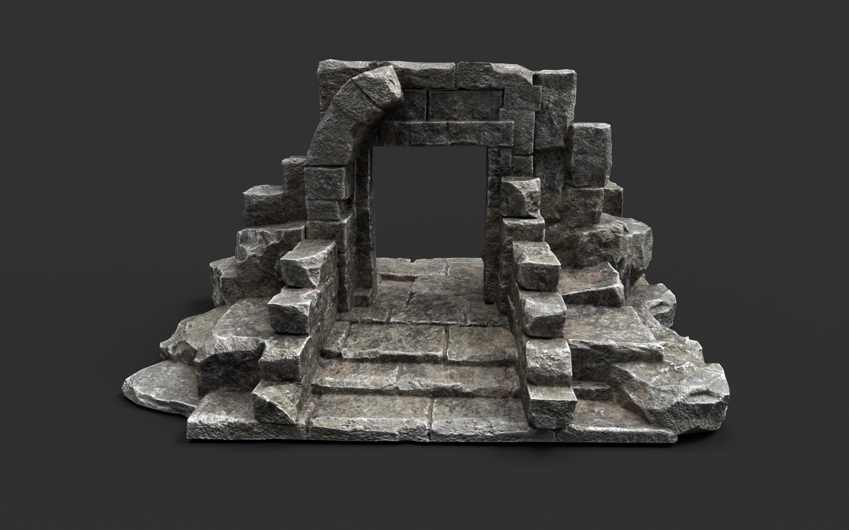 Ancient Gate 3D Model - TurboSquid 1768348