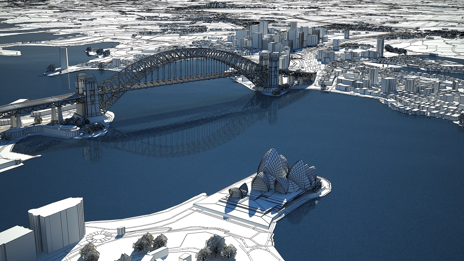 Sydney Skyline Vol 2 3D Model - TurboSquid 1513720