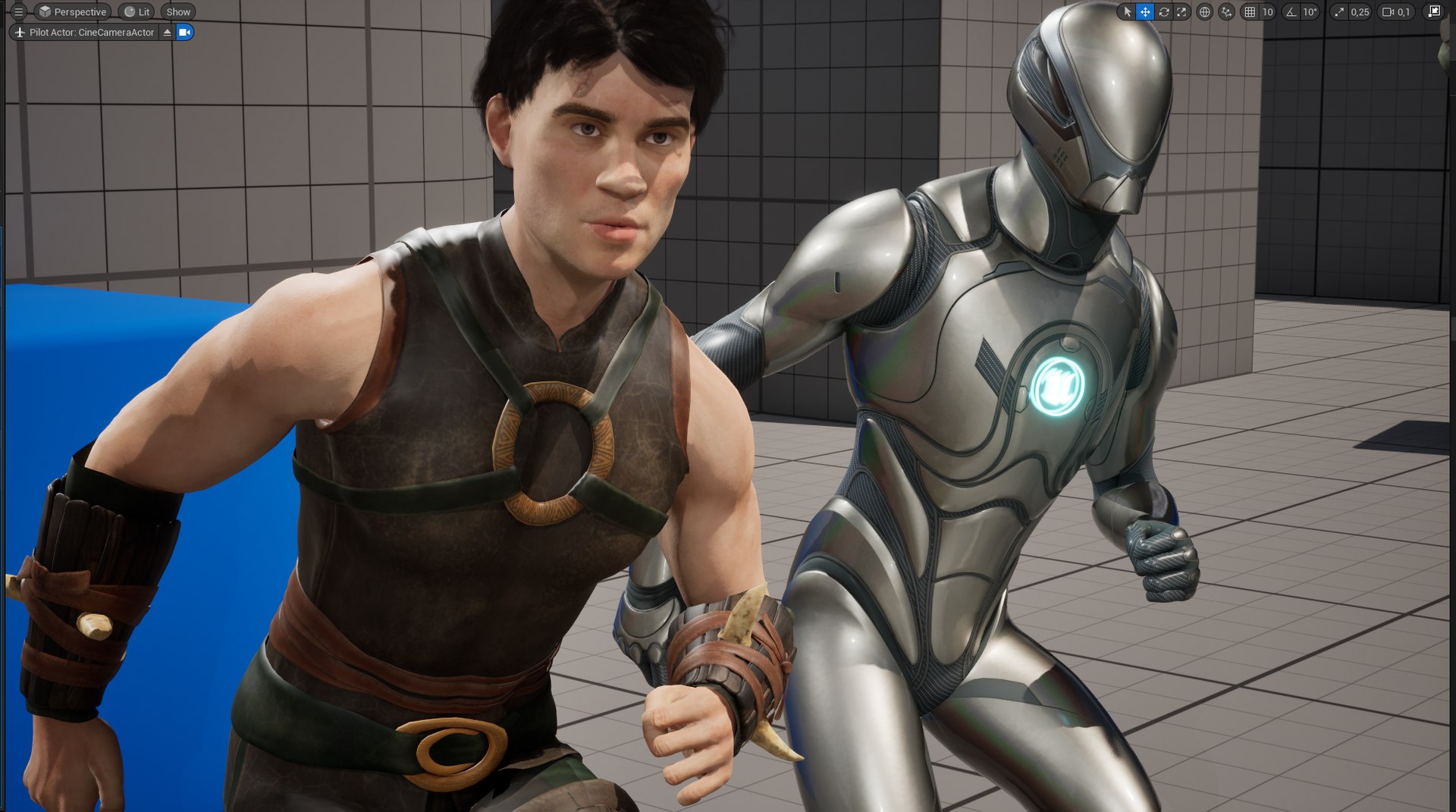 3D Warrior Barbarian Fighter Rigged Adventurer Male Model - TurboSquid ...