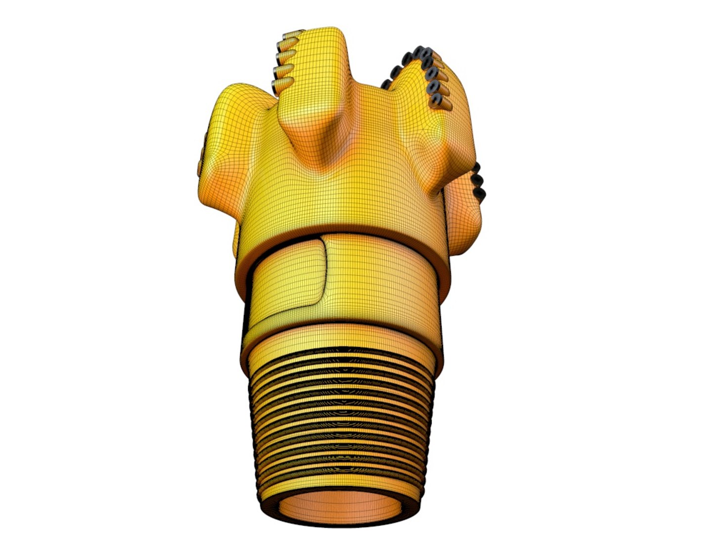 pdc drill bits 3d c4d