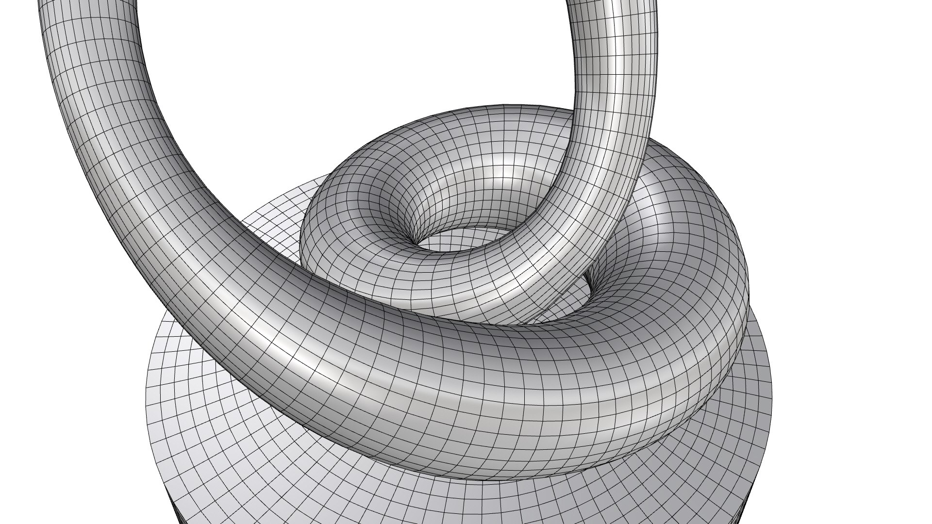 3D Model Complex Loop Modern Statue - TurboSquid 2283479