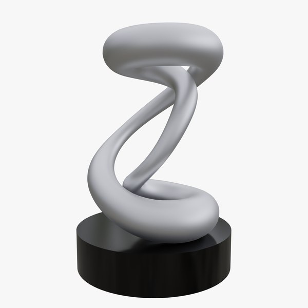 modelo 3d Estatua moderna de bucle complejo - TurboSquid 2283479