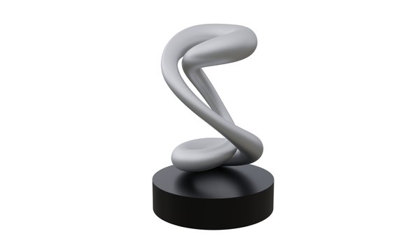 modelo 3d Estatua moderna de bucle complejo - TurboSquid 2283479