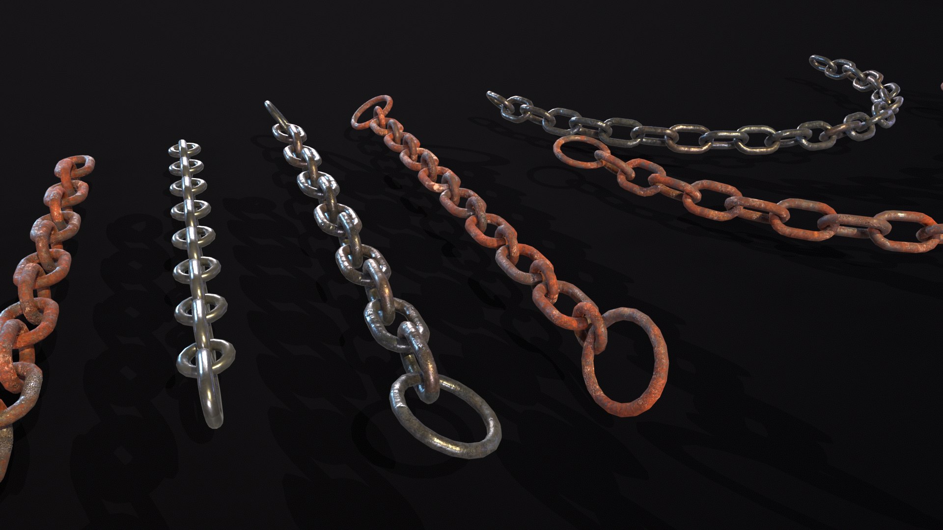 Chain Modular Set Model - TurboSquid 2121213
