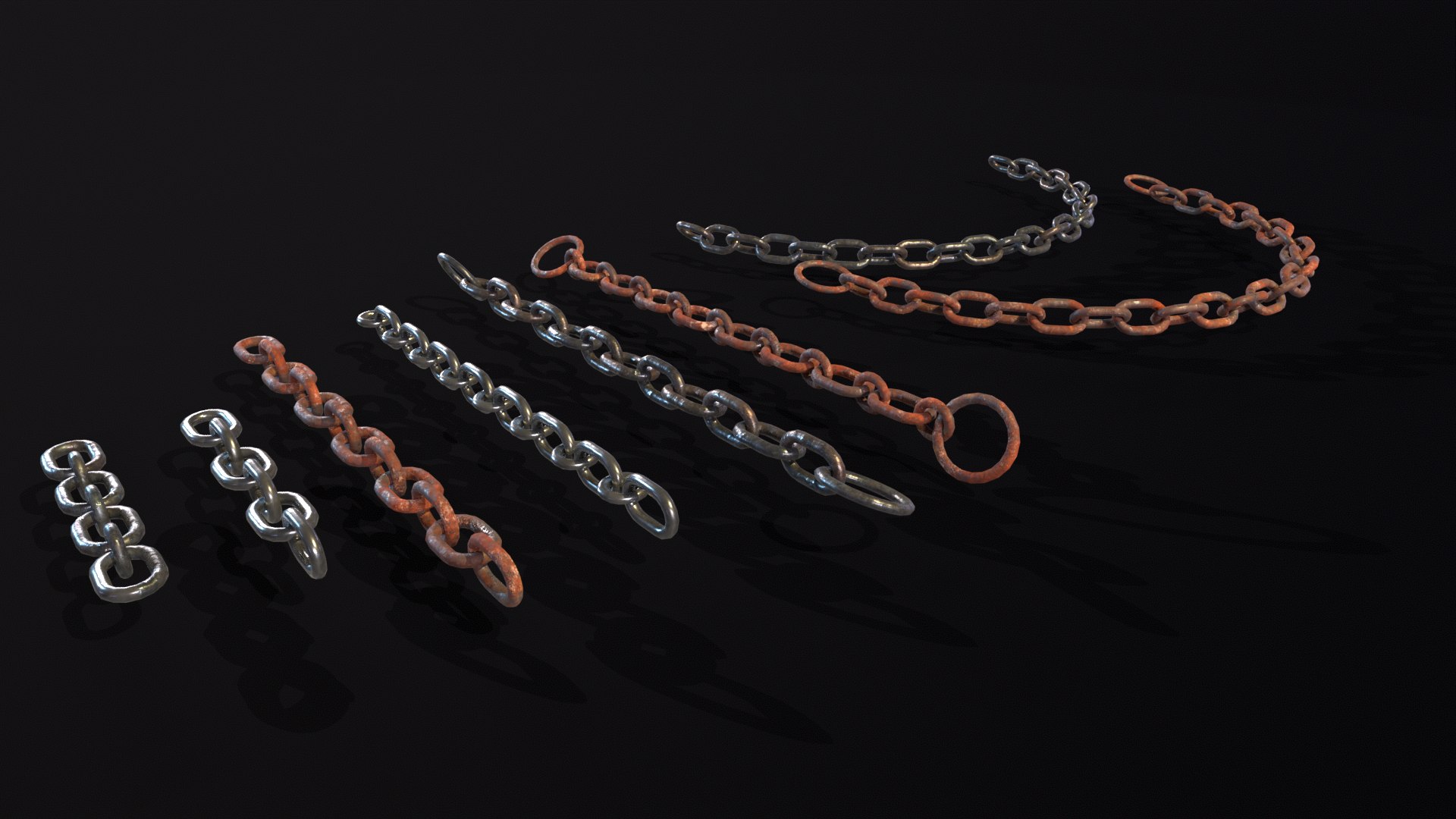 Chain Modular Set Model - TurboSquid 2121213
