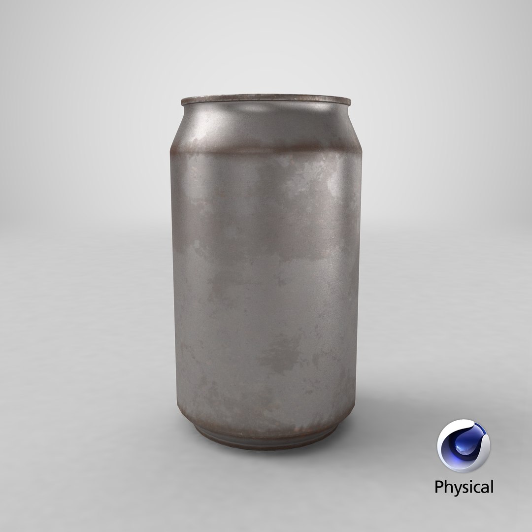 3D Beverage Can 330 Ml Rusty A - TurboSquid 1983664