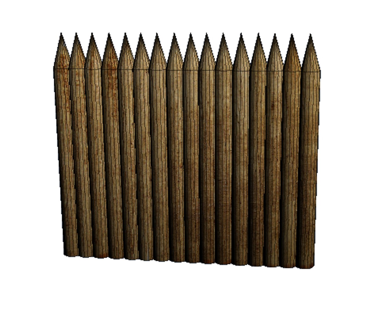 3d Wall Defence Model