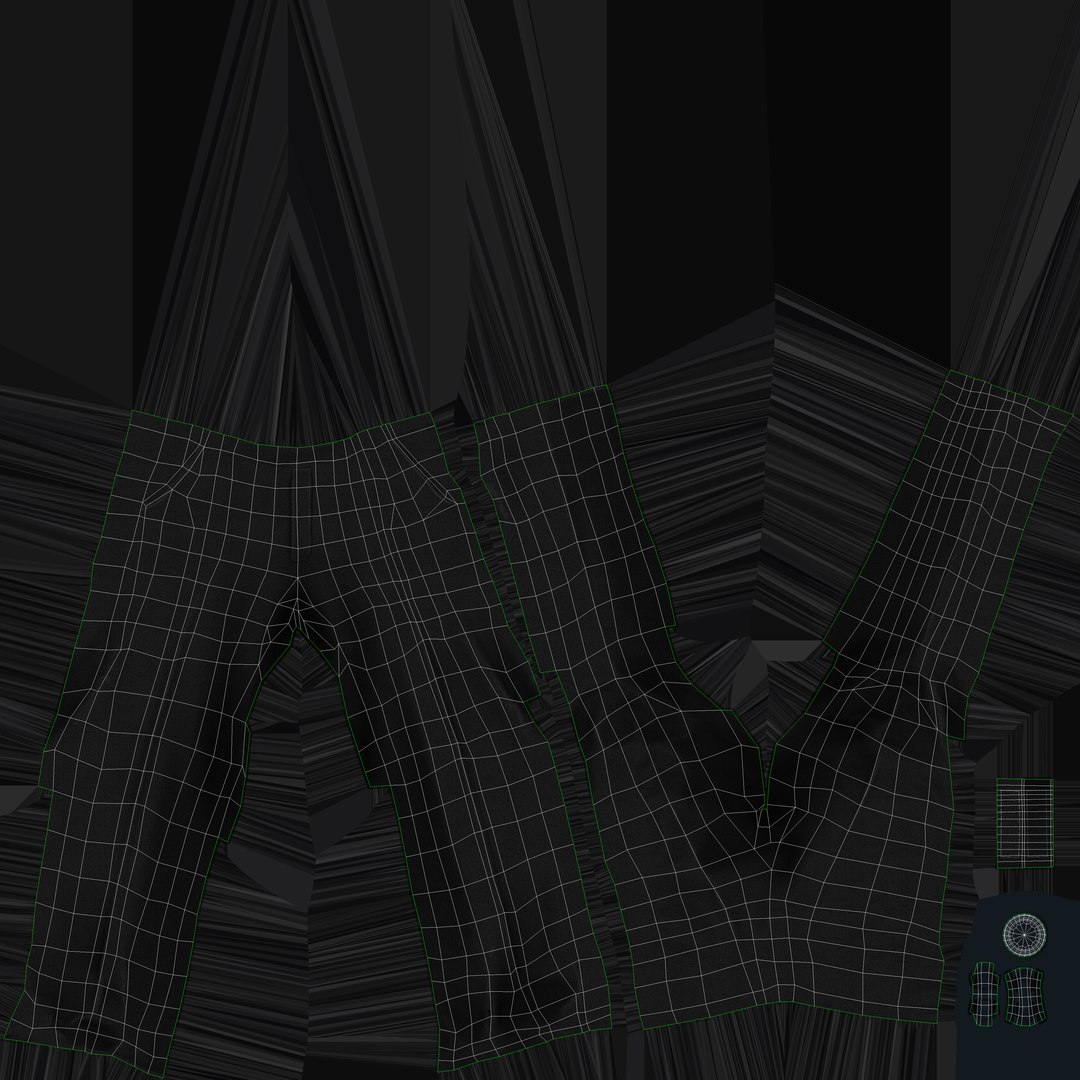 Pants Trousers Clothing 3D - TurboSquid 1280449