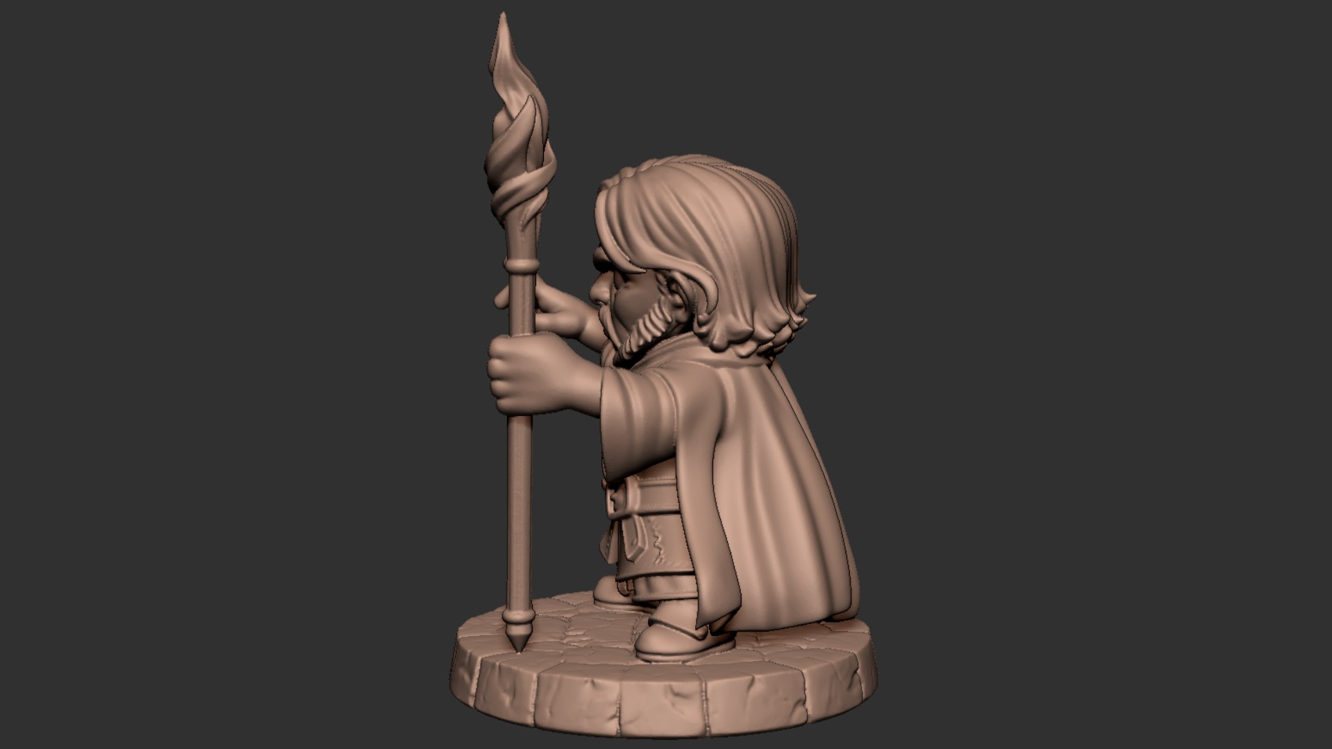 Arcane Sage Chibi Fantasy Wizard 3D Printable 3D Model - TurboSquid 2534228