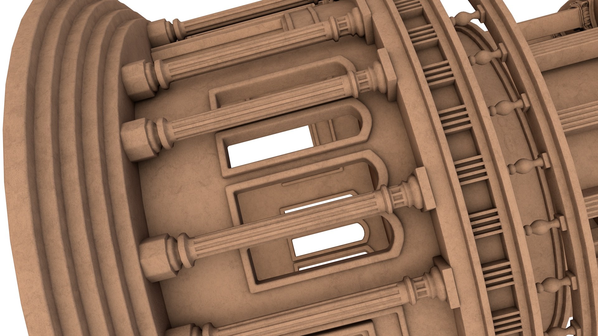 3D Rotunda - TurboSquid 2009323