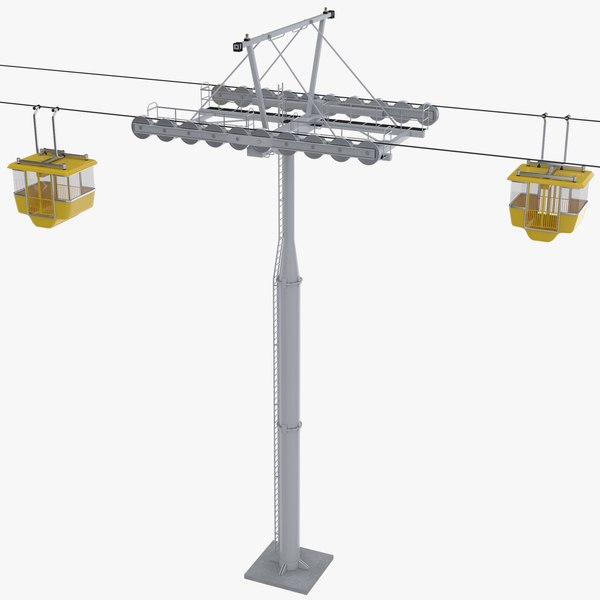 3D Cableway Models | TurboSquid