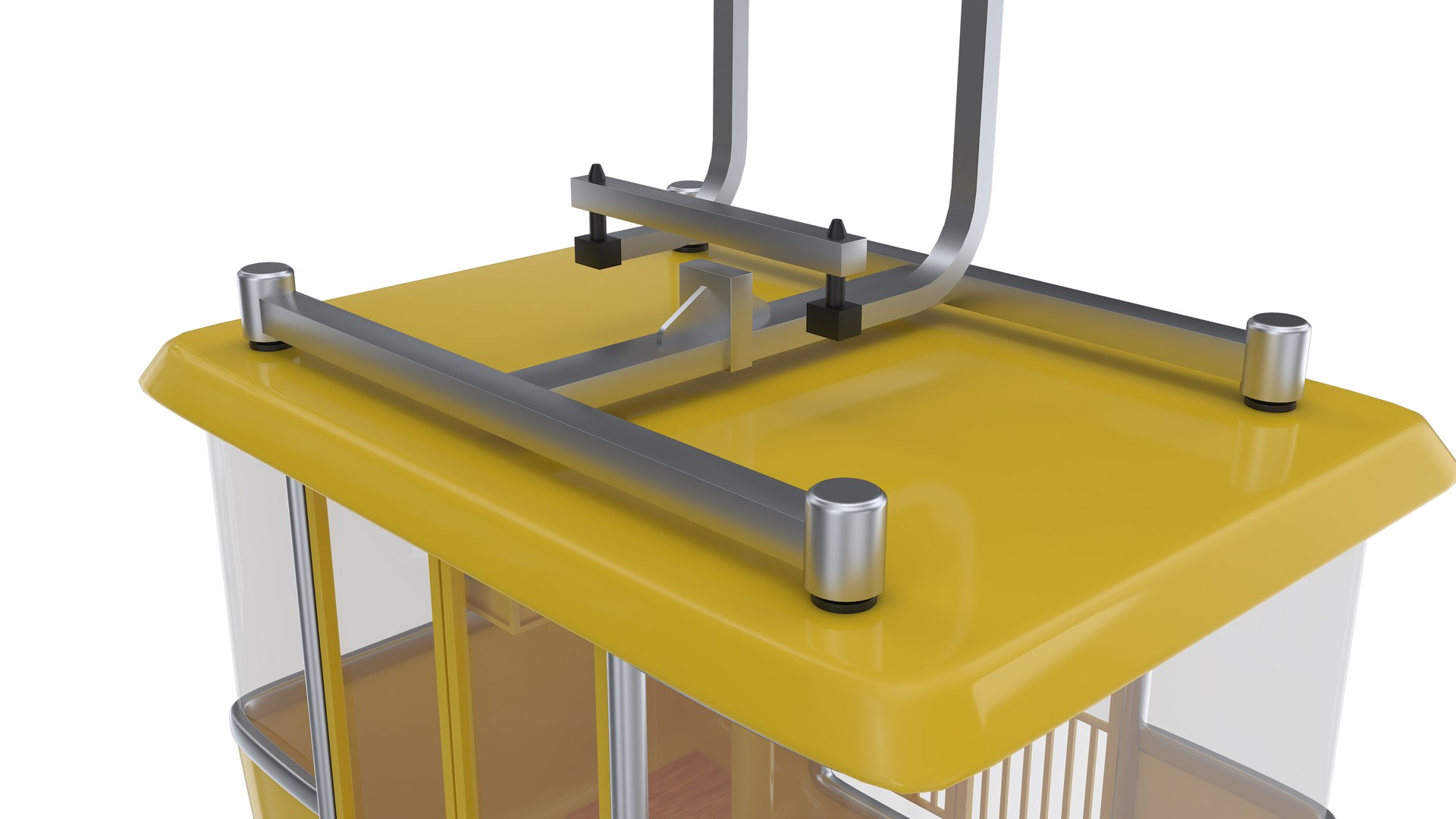 Cableway System 3D Model - TurboSquid 2205636