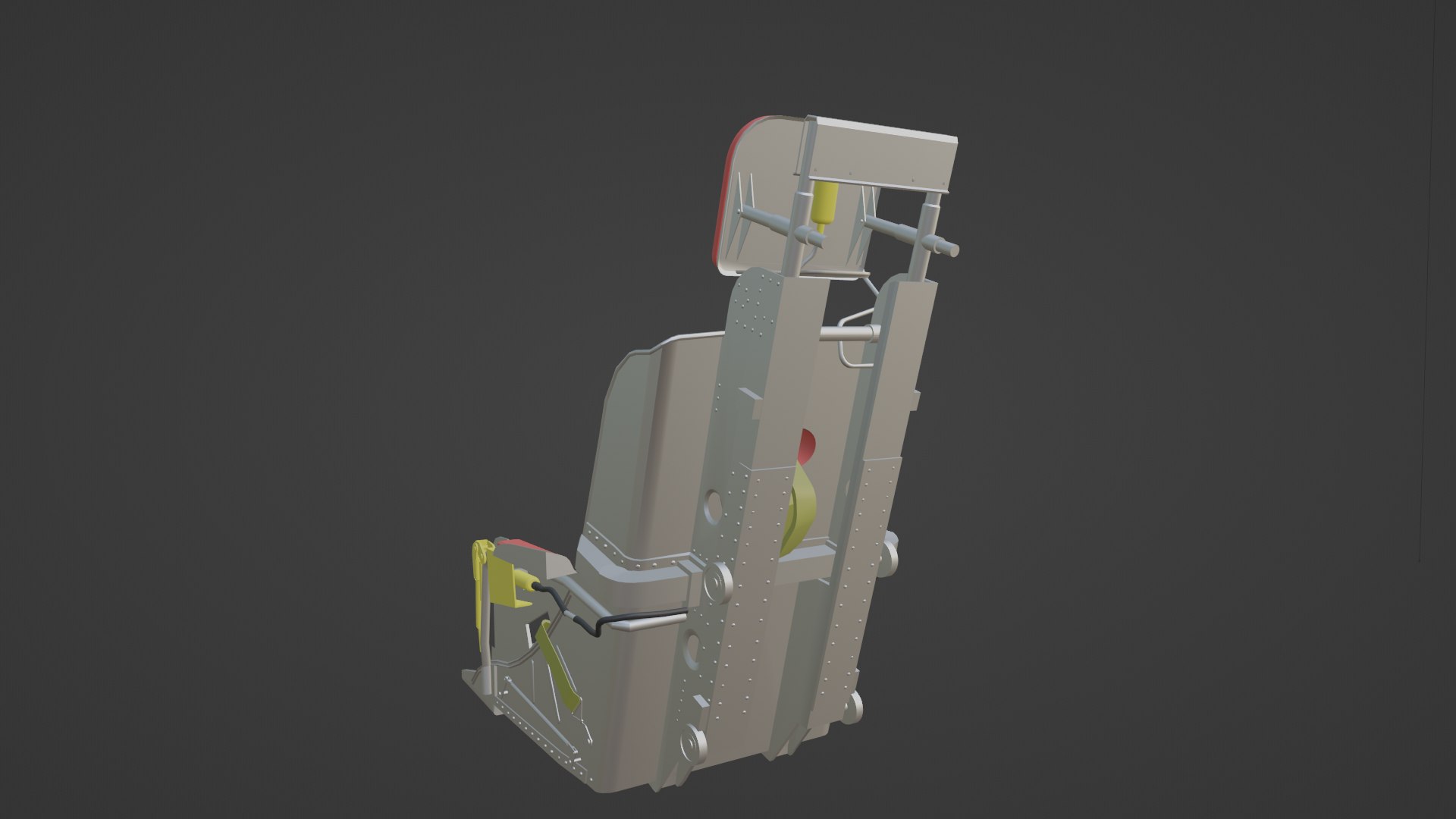 3D Model F-86 Ejection Seat - TurboSquid 1973965