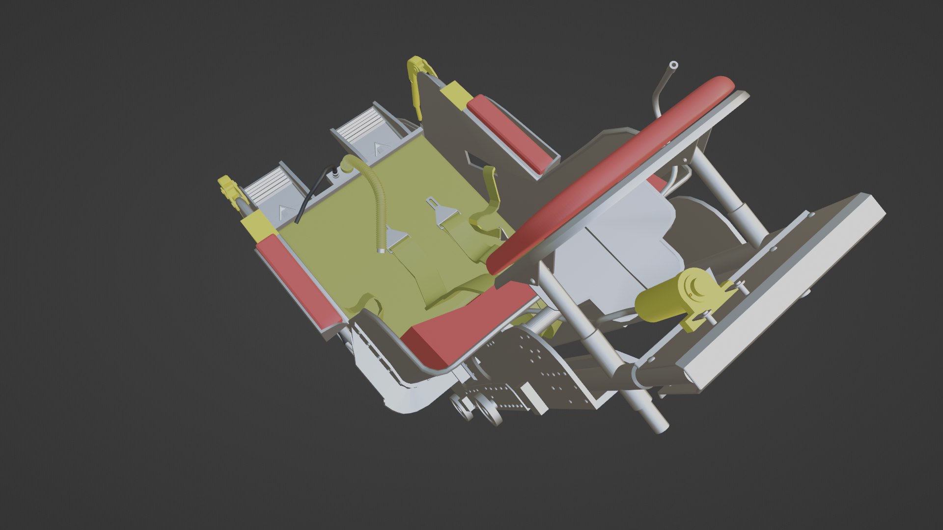 3D Model F-86 Ejection Seat - TurboSquid 1973965