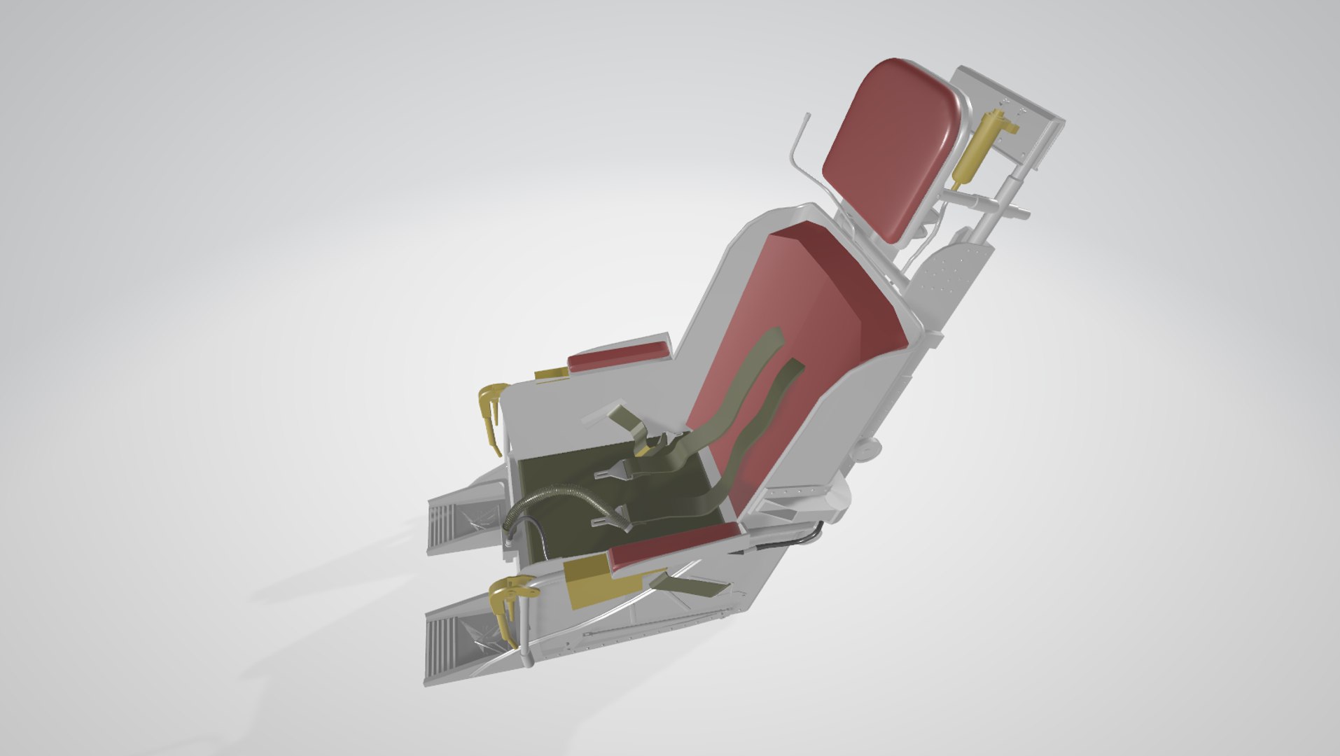 3D Model F-86 Ejection Seat - TurboSquid 1973965