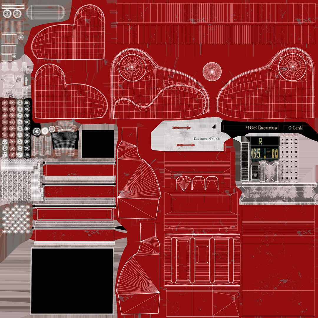 3D Old Cash Register Model - TurboSquid 2227773
